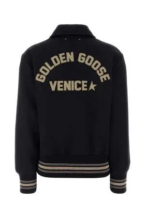 GOLDEN GOOSE Wool Journey Bomber Jacket - Multicolor