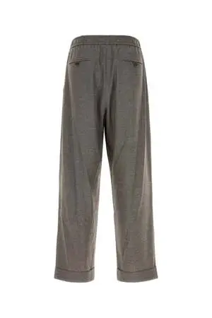 Giorgio Armani Melange Wool Blend Pant
