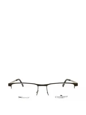 CHESTERFIELD Rectangle-frame Glasses - Brown