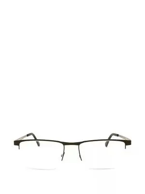 CHESTERFIELD Rectangle-frame Glasses - Brown