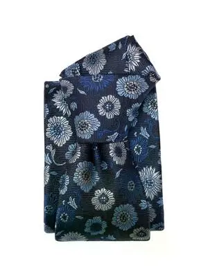 ELIZABETTA Pergola Floral-jacquard Tie