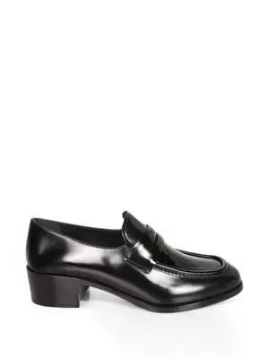 Church's Polished Leather Loafers - Black