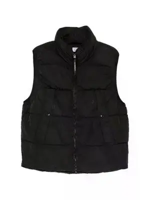 C.P. COMPANY Quilted Down Gilet - Black