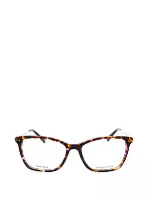 Banana Republic Tortoiseshell-effect Rectangle-frame Glasses - Brown