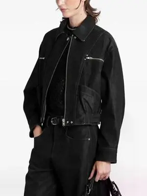 MARANT ETOILE Zip-up Panelled Jacket