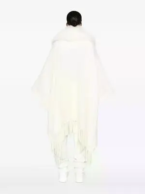 Moncler Fringed Cape