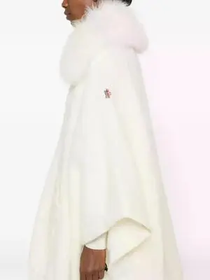 Moncler Fringed Cape