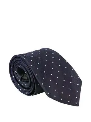 ELIZABETTA Pisa Polka-dot Jacquard Tie