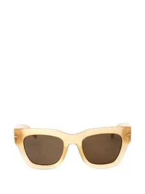 BOSS Rectangle-frame Sunglasses - Neutrals