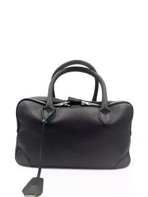 GOLDEN GOOSE Pebbled Leather Tote Bag - Black