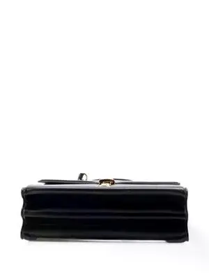 Gucci Sylvie 1969 Top Handle Bag Leather Small Satchel
