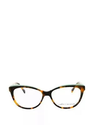 Lucky Brand Tortoiseshell-effect Cat-eye Frame Glasses - Brown