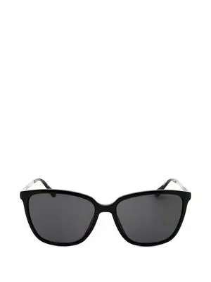 DRAPER JAMES Rectangle-frame Sunglasses - Black
