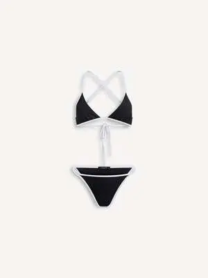 Balmain Monogram Lycra Swimsuit