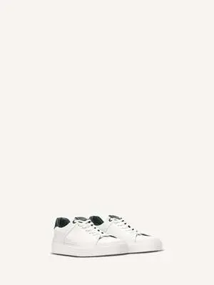 Balmain B-court Smooth Leather Trainers