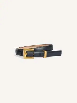 Balmain Anthem Belt 2cm-calfskin - Black