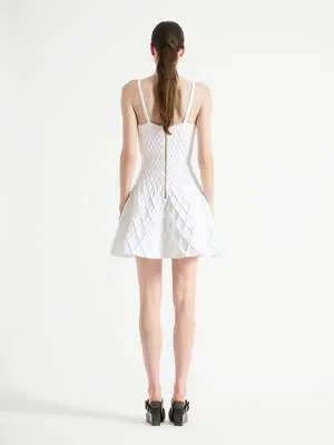 Balmain Flared Knit Dress