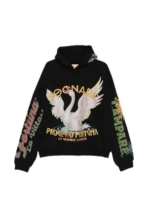 PDF Graphic Print Hoodie - Multi