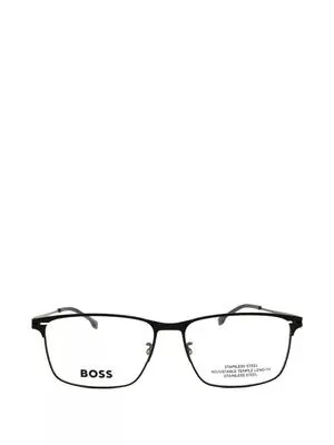 BOSS Rectangle-frame Glasses - Black