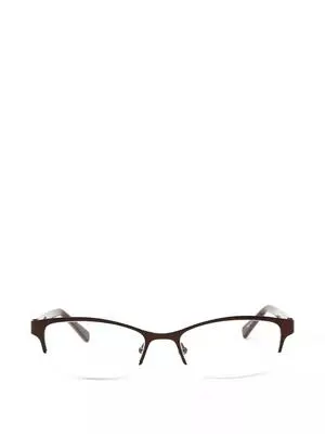 ADENSCO Rectangle-frame Glasses - Brown