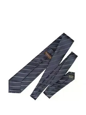 ELIZABETTA Esino Striped Silk Tie