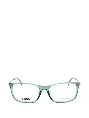 BOSS Rectangle-frame Glasses - Blue
