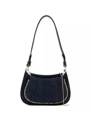 Rosantica Koala Crystal-embellished Denim Shoulder Bag