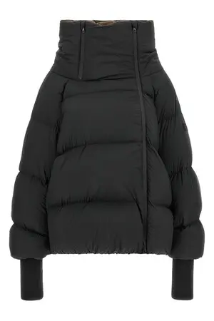 GANNI Future Nylon Down Jacket Gray