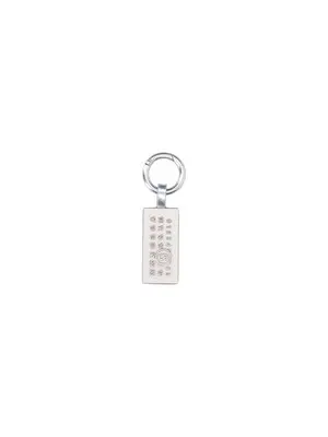 MAISON MARGIELA Keychain "numeric - Silver