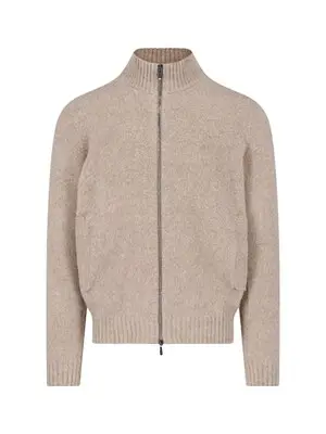 DRUMOHR Wool Zip Sweatshirt