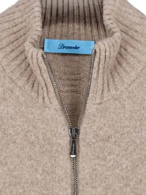 DRUMOHR Wool Zip Sweatshirt