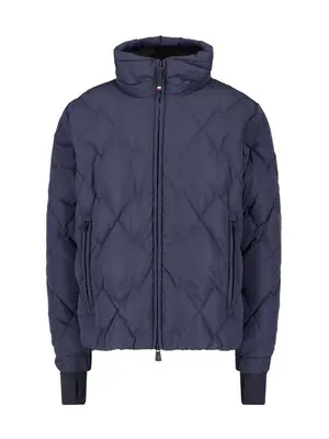 Moncler Padded Down Jacket "bramans - Blue