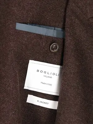 Boglioli Double-breasted Wool And Cashmere Blazer