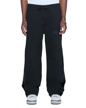 Ksubi 4x4 Revamp Cotton Drawstring Track Pants - Black