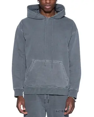 Ksubi Luxe Biggie Cotton Hoodie - Charcoal