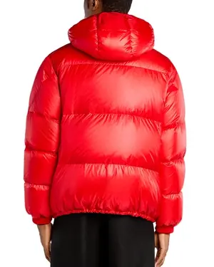 Moncler Karakorum Hooded Down Puffer Jacket - Candy Apple