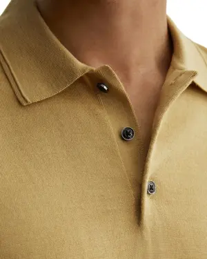 REISS Manor Merino Wool Polo Shirt