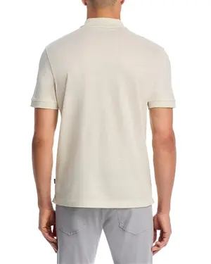 BOSS H Paras Quarter Zip Polo Shirt