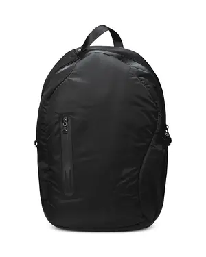 Rains Delphi Nylon Sculpted Water Repellent Backpack - Black