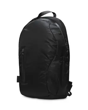 Rains Delphi Nylon Sculpted Water Repellent Backpack - Black