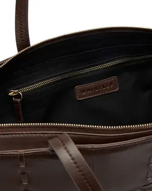 Whistles Whipstitch Large Leather Tote