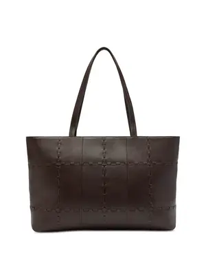 Whistles Whipstitch Large Leather Tote