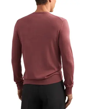 REISS Merino Wool Crewneck Sweater