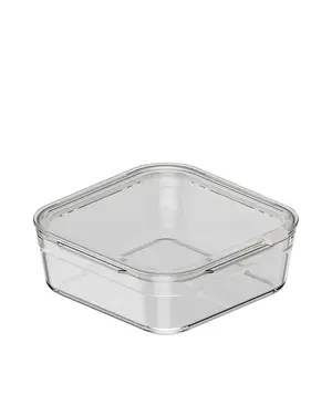 CLIIK Stack Large Glass Food Storage Container Cream