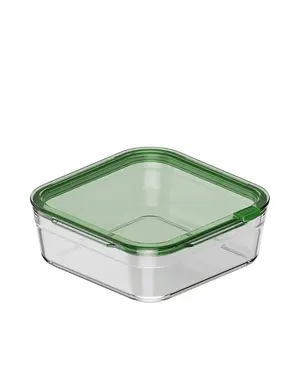 CLIIK Stack Large Glass Food Storage Container - Green