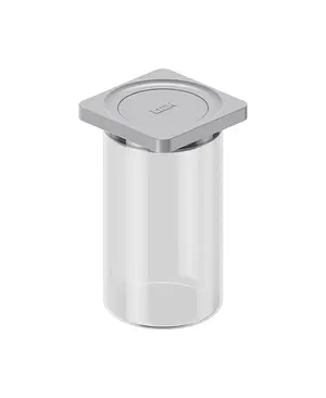 CLIIK Press Glass Medium Food Storage Container - Grey