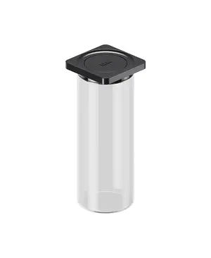 CLIIK Press Glass Large Food Storage Container - Black
