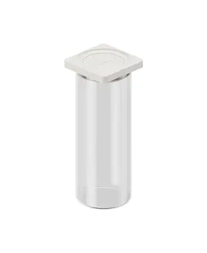 CLIIK Press Glass Large Food Storage Container - Cream