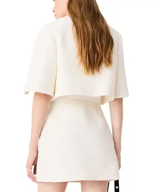 Maje Rinesse Tweed Jacket Dress