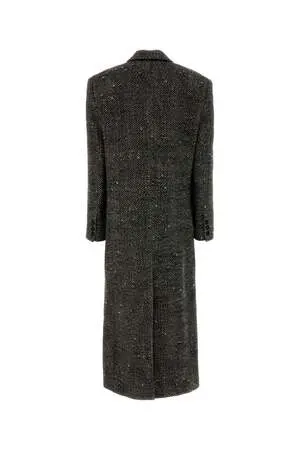 Isabel Marant Étoile Embroidered Wool Blend Ealine Coat